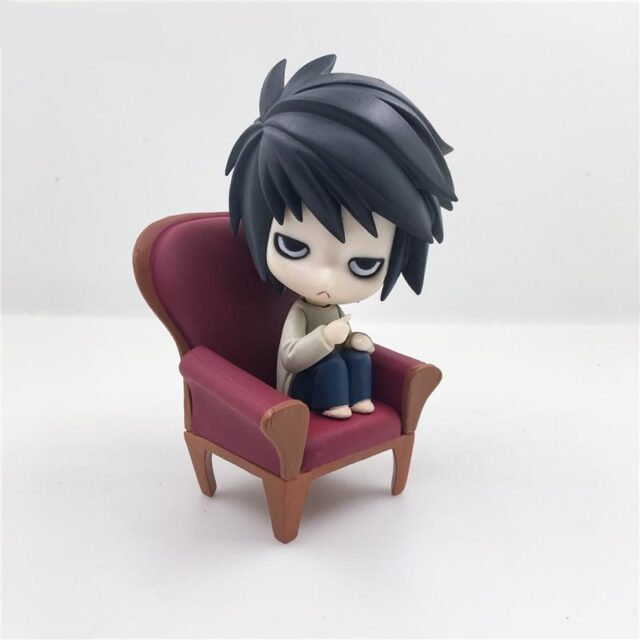 Anime DN Death Note Fancy Nendoroid L-Lawliet Action Figures Model Doll ...